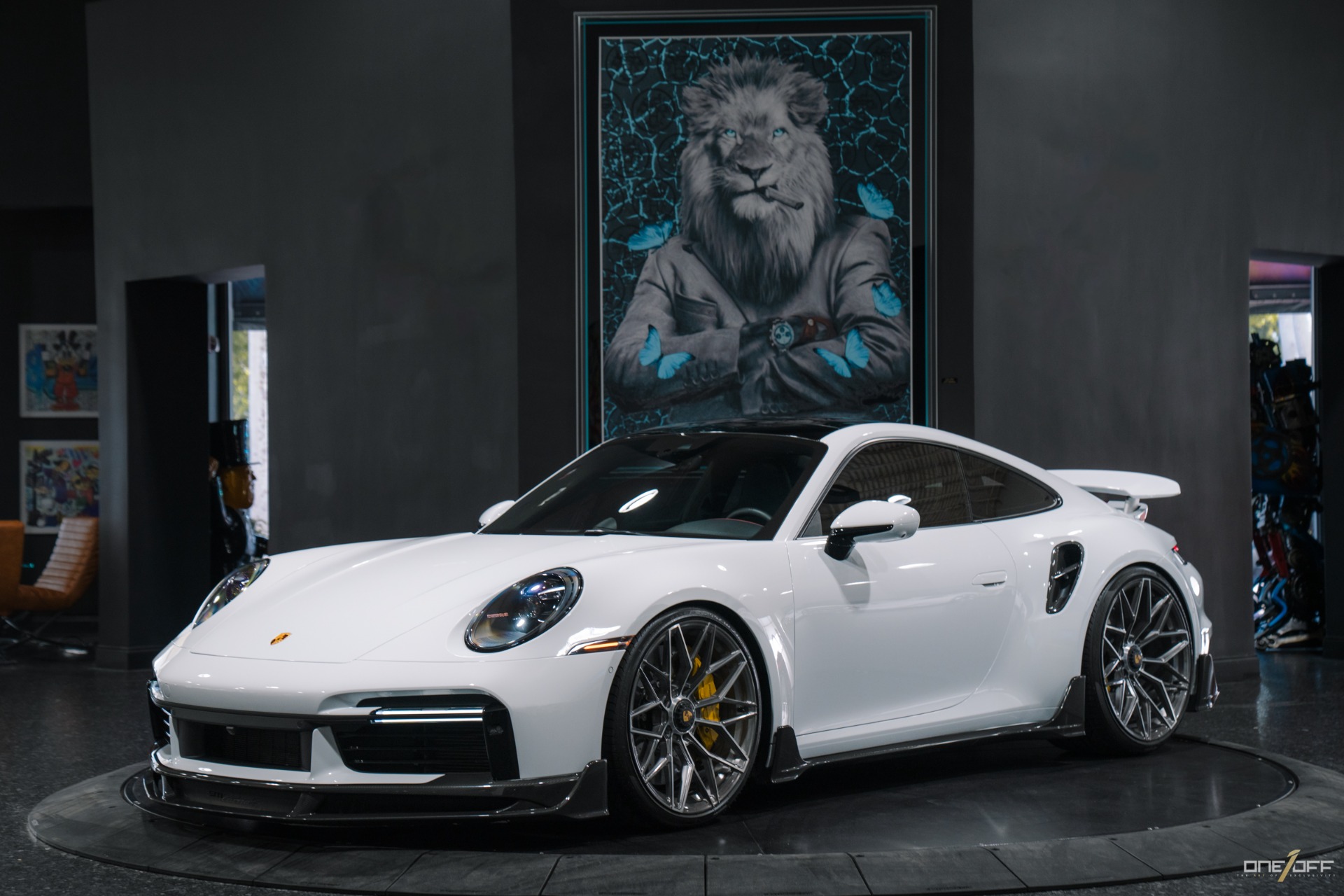 Used 2023 Porsche 911 Turbo S w/ Akrapovic, 1016 industries 9 Design ...