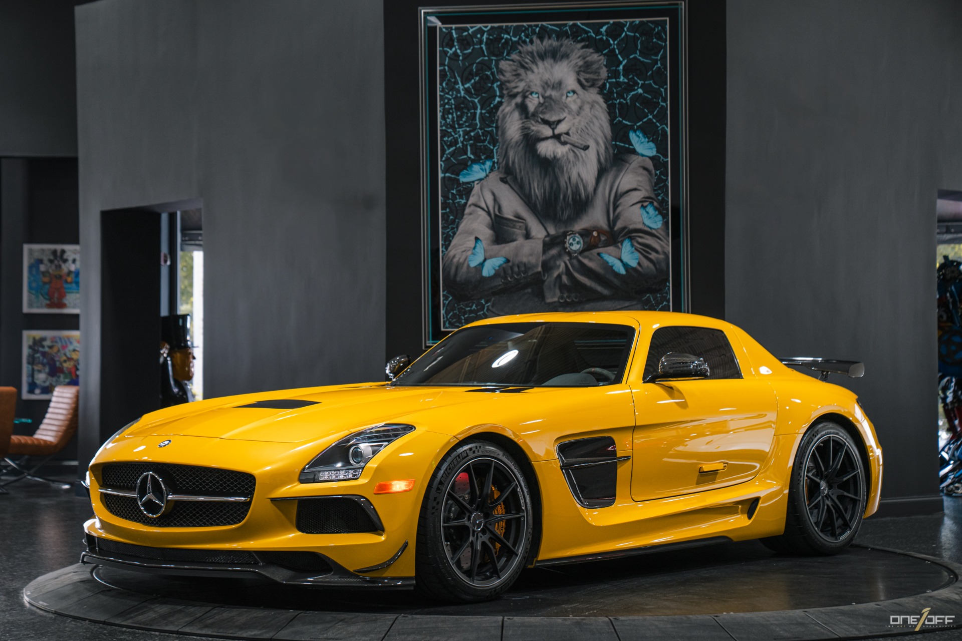 Used 2014 Mercedes-Benz SLS AMG Black Series in Solar Beam Yellow w ...