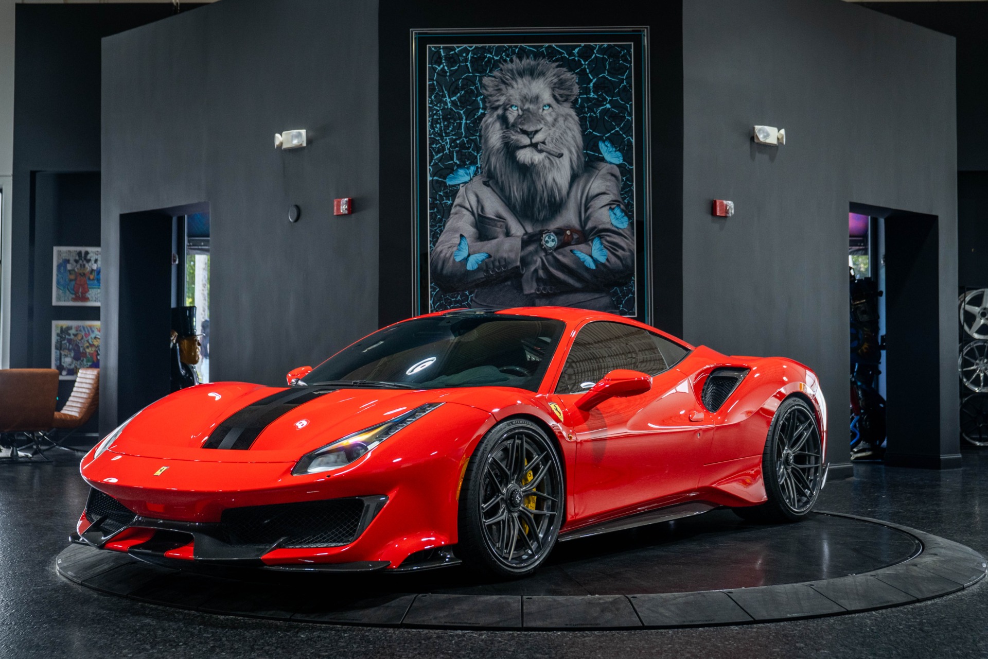 Used 2020 Ferrari 488 Pista HUGE $471,541 MSRP TASTEFUL NOVITEC ...