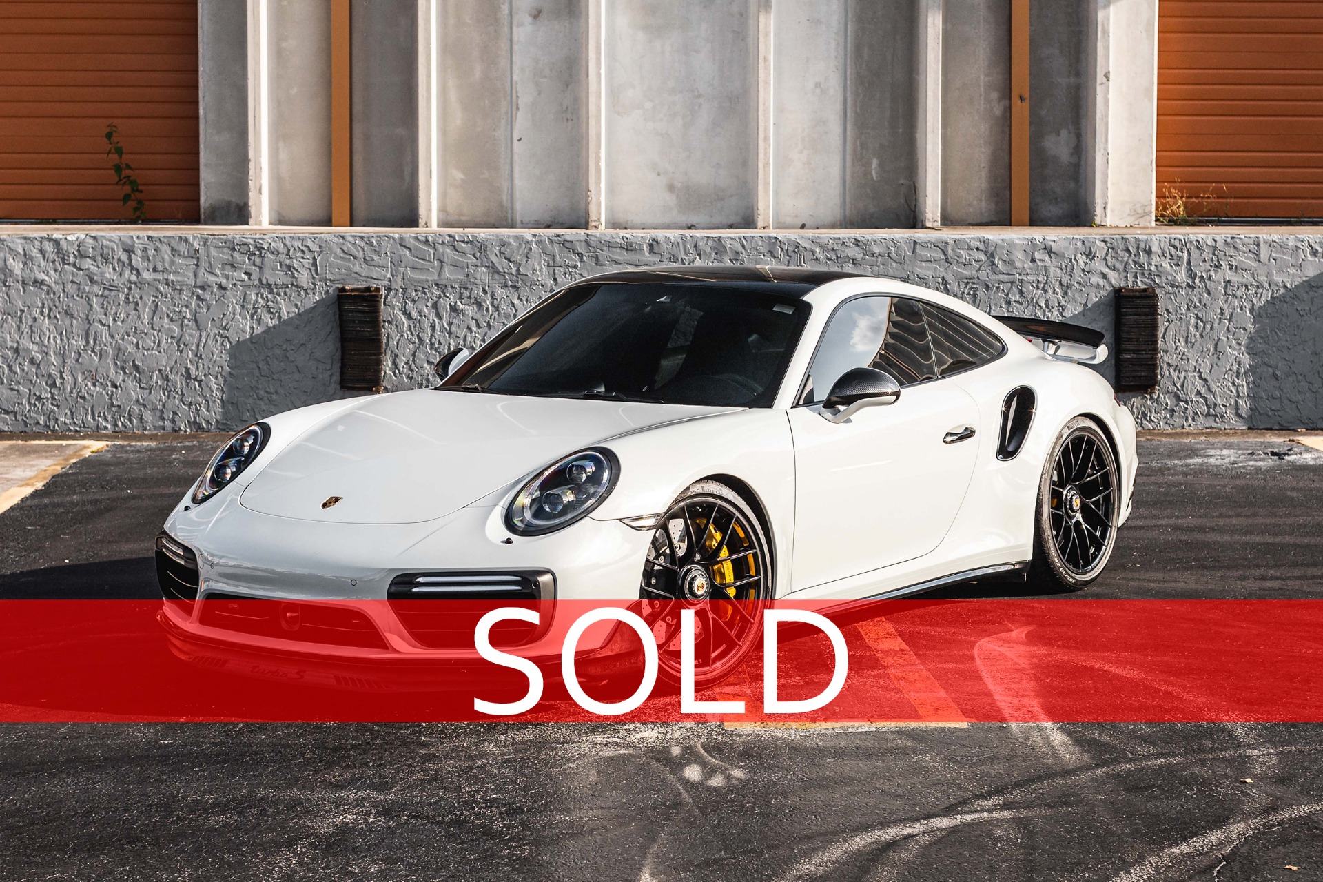 Used 2017 Porsche 911 Turbo S For Sale (Sold) | Exotics Hunter Stock #22101