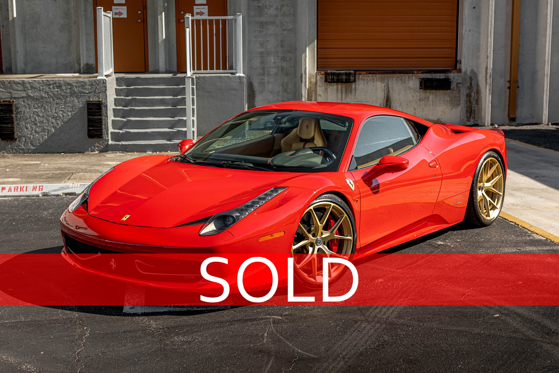 Used 2014 Ferrari 458 Italia For Sale (Sold) | Exotics Hunter Stock ...