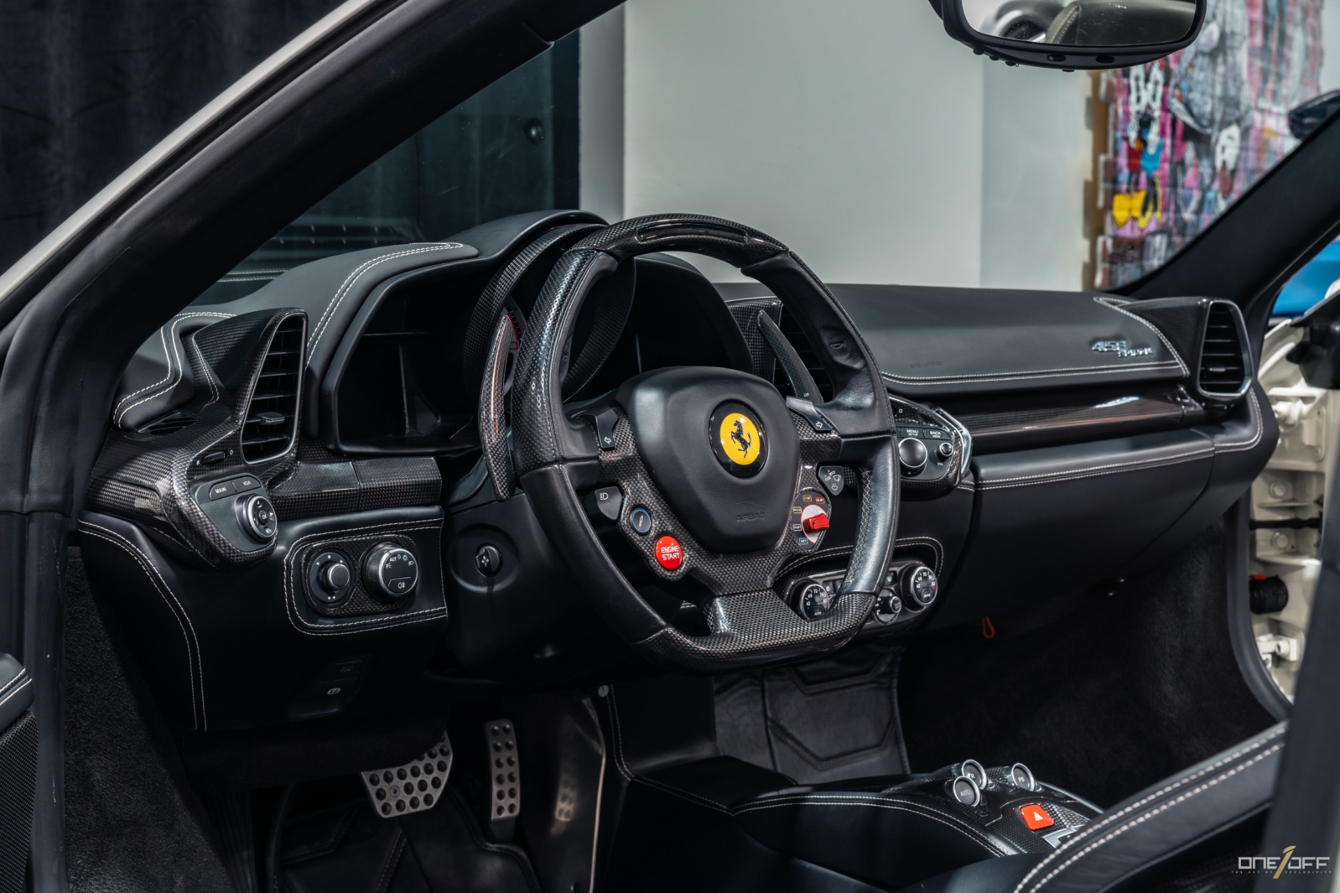 2022 Ferrari 458 Spider Interior