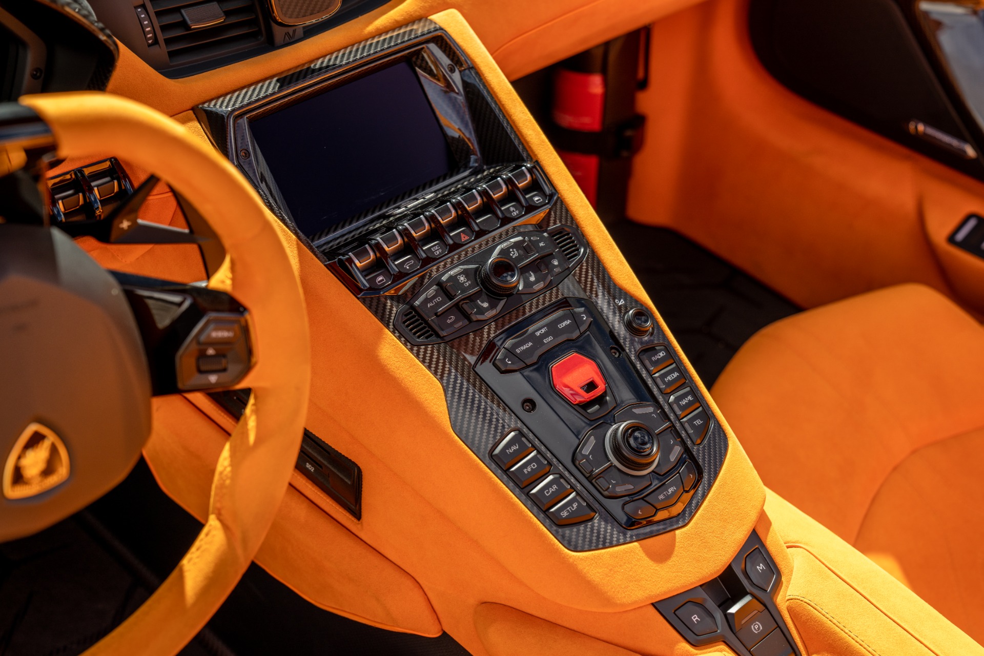 Lamborghini Aventador Interior