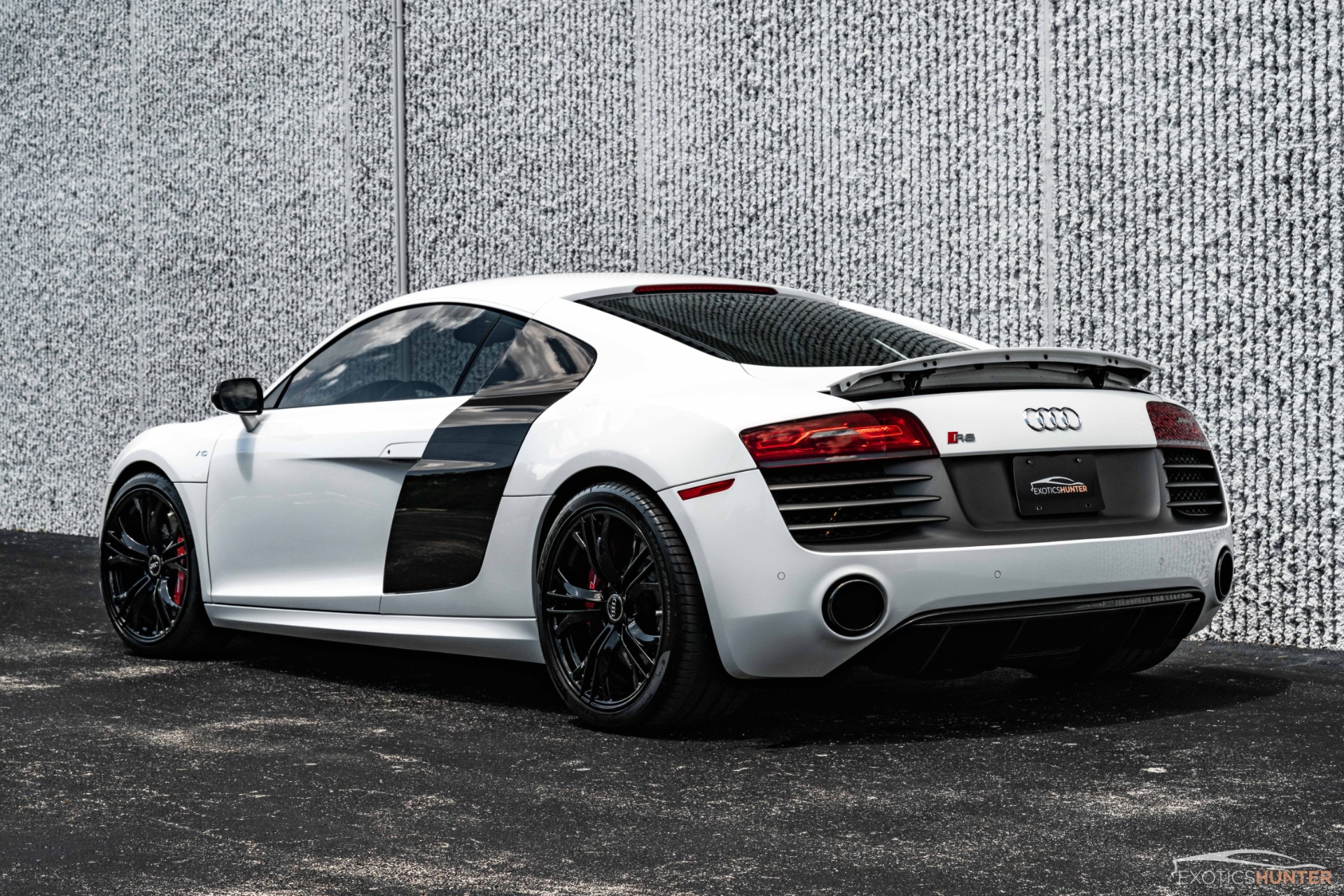 Audi R8 Spyder Matte White