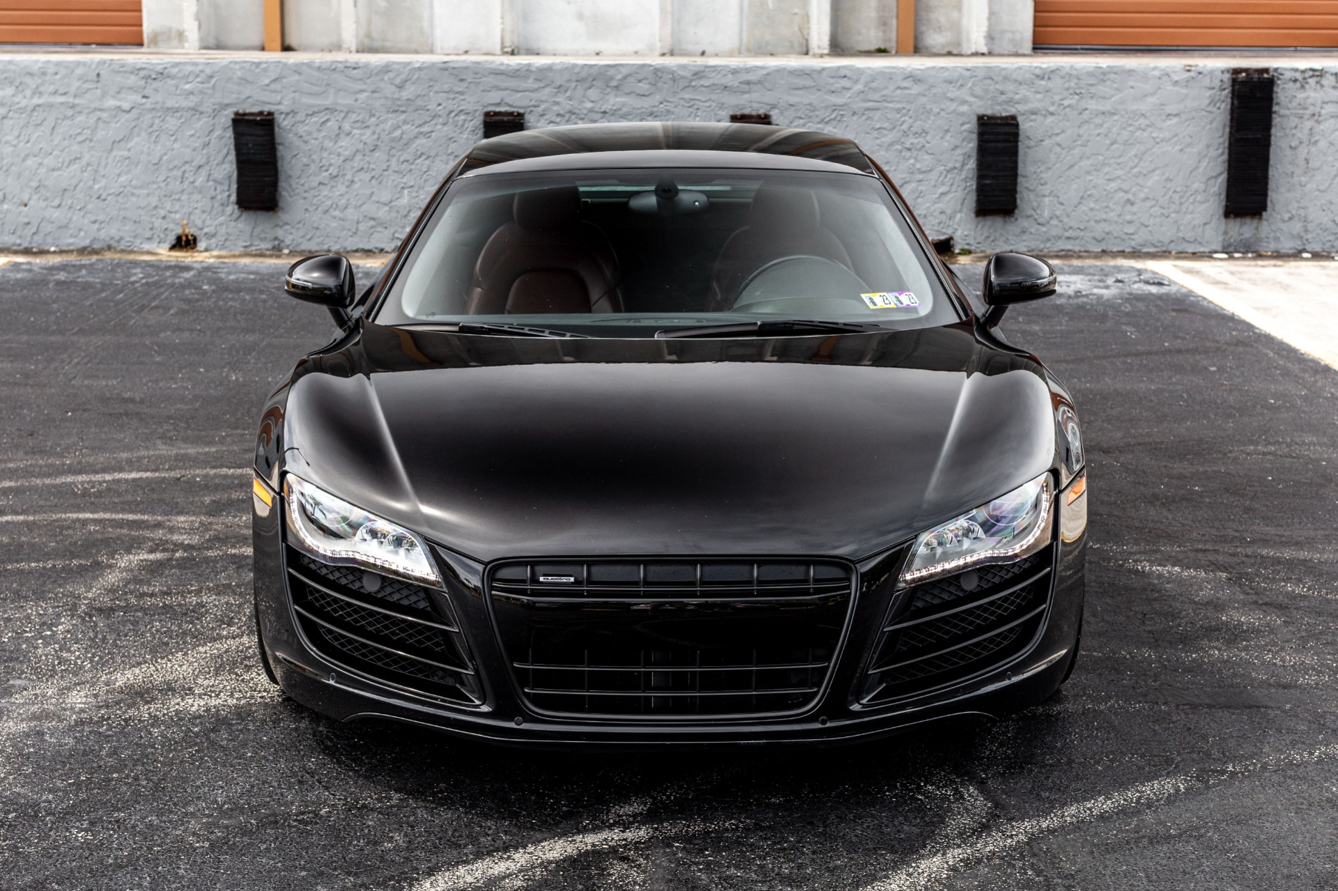 Audi R8 Black V10 Engine