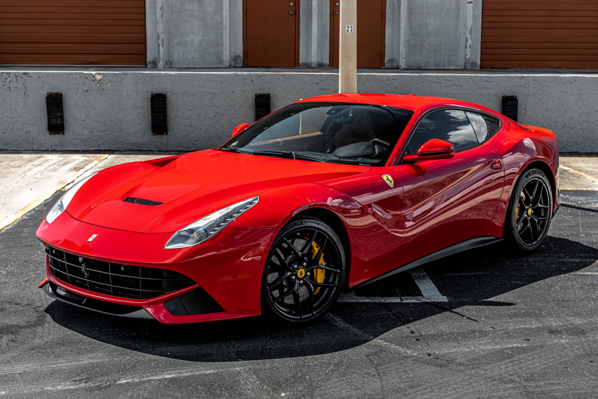 Used 2015 Ferrari F12berlinetta w/ Race Seats, Front Lift, Rosso/Tan Spec, Front/Rear Cameras ...