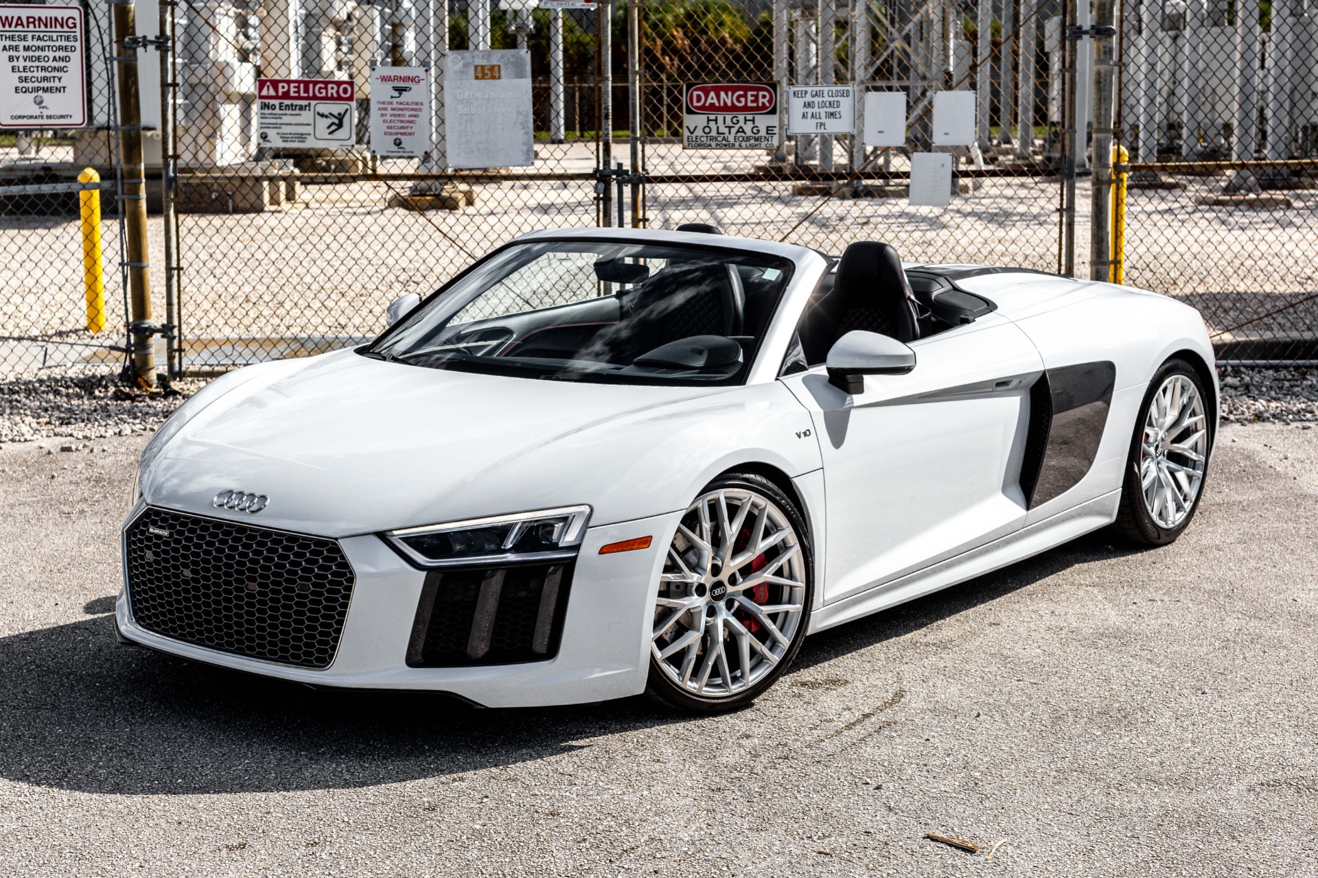 Used 2017 Audi R8 5.2 quattro V10 Spyder CARBON EXTERIOR PACK, DIAMOND ...