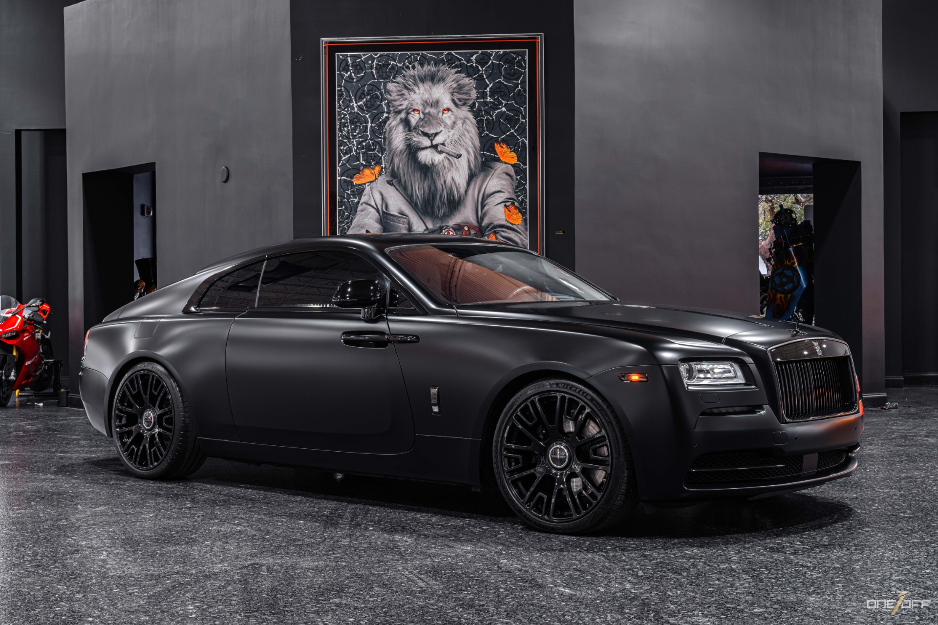 Rolls Royce Wraith Matte Black