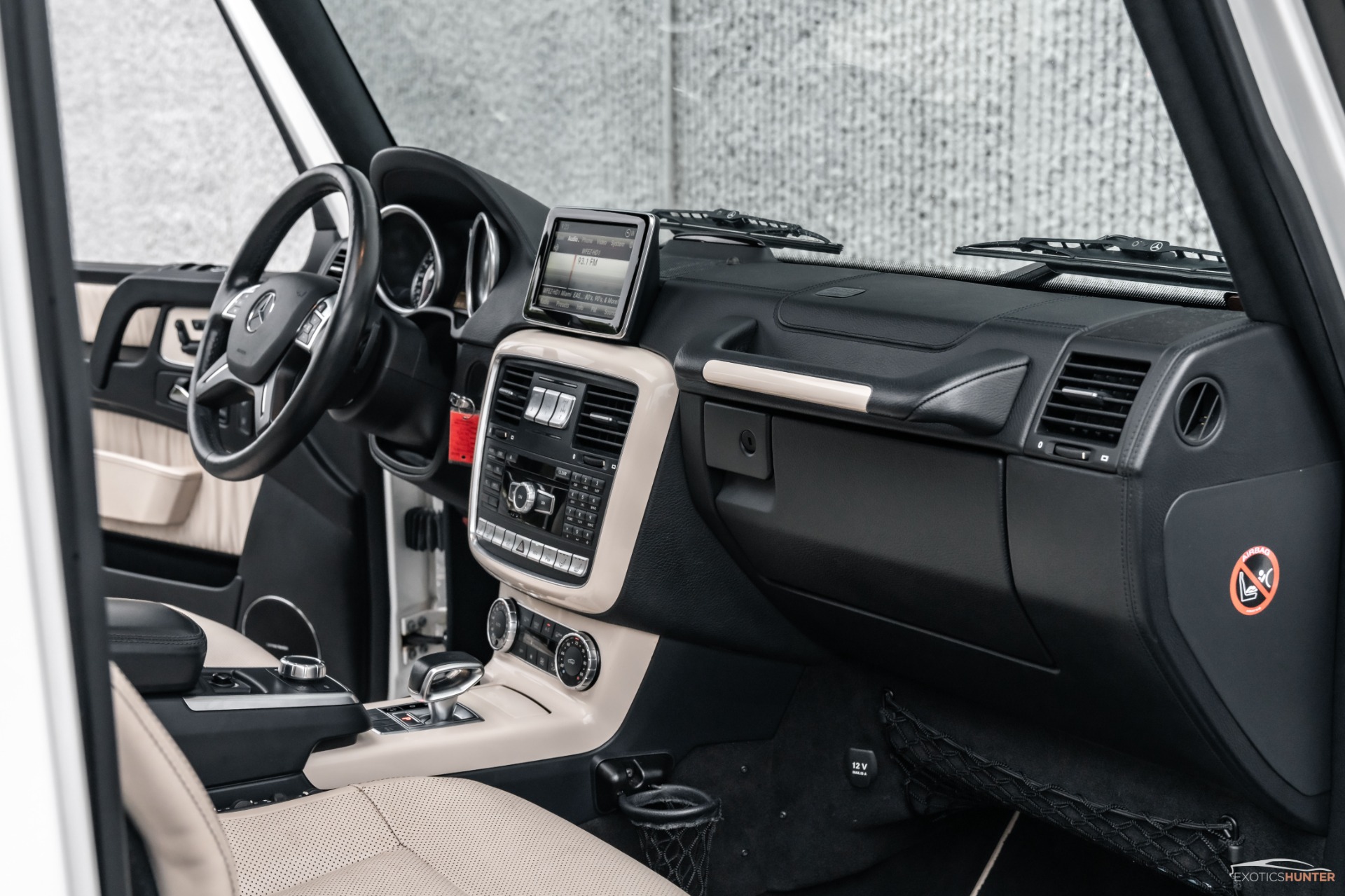 Mercedes G Wagon White Interior