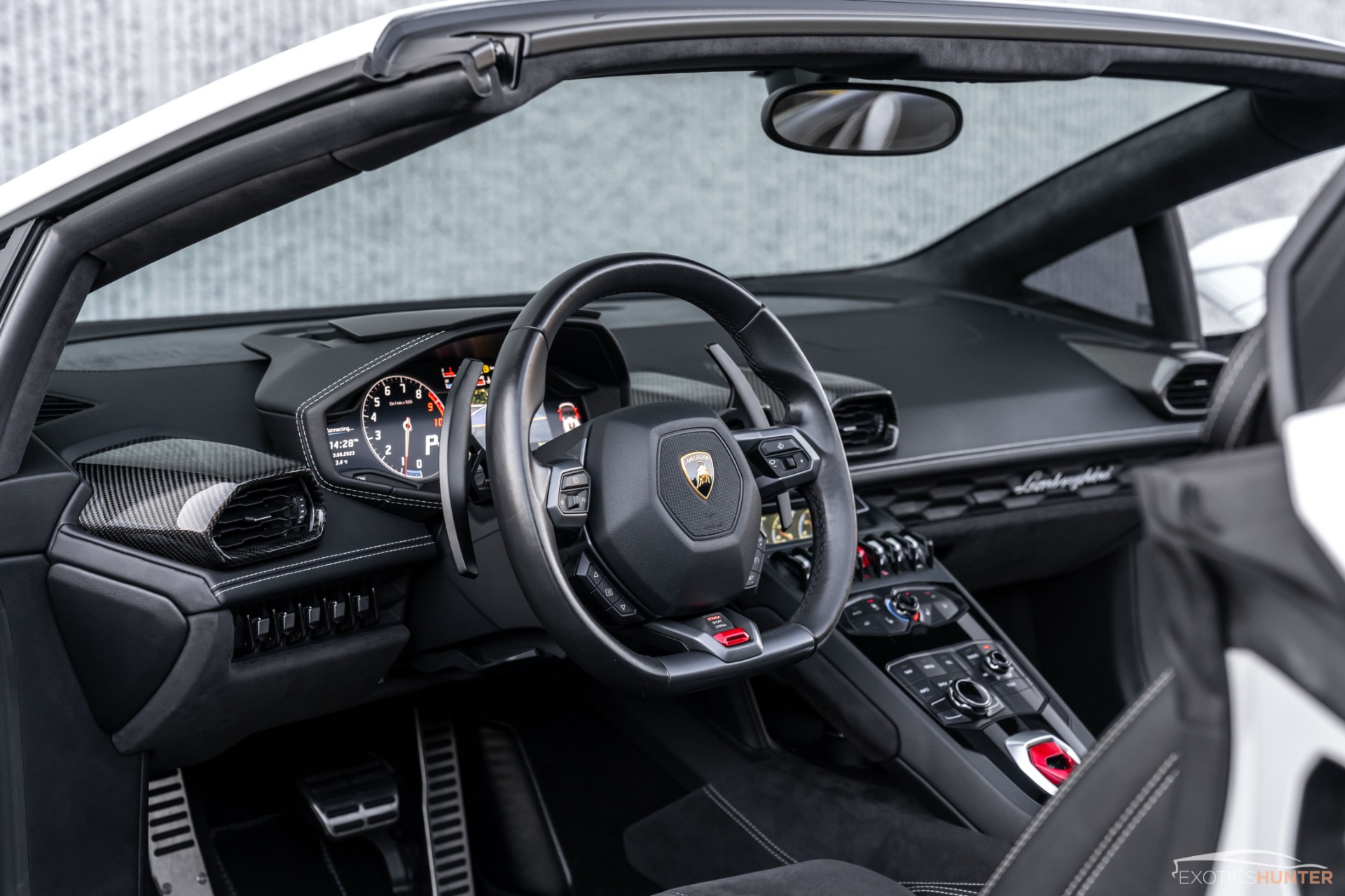Lamborghini Huracan Black Interior