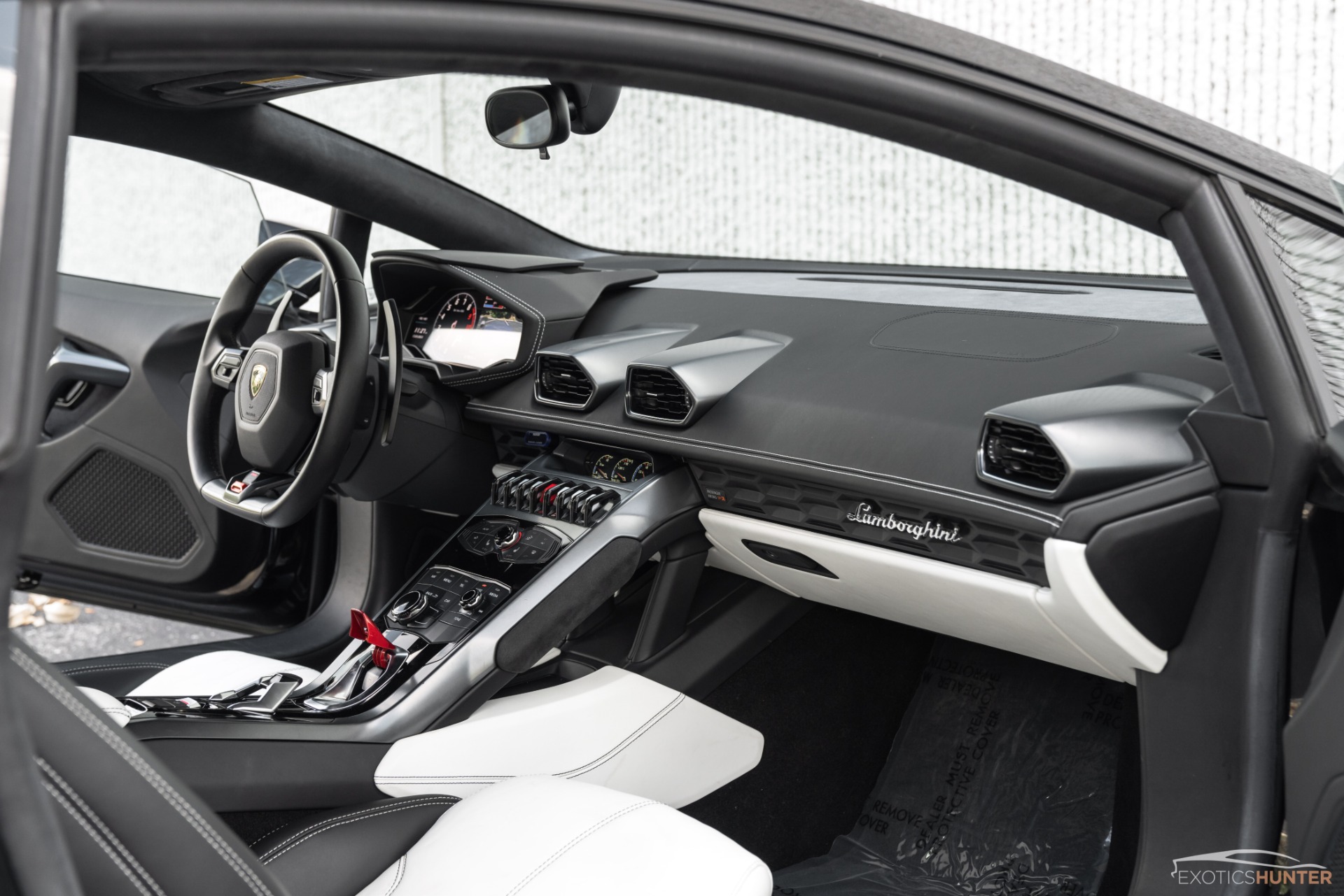 Lamborghini Huracan White Interior