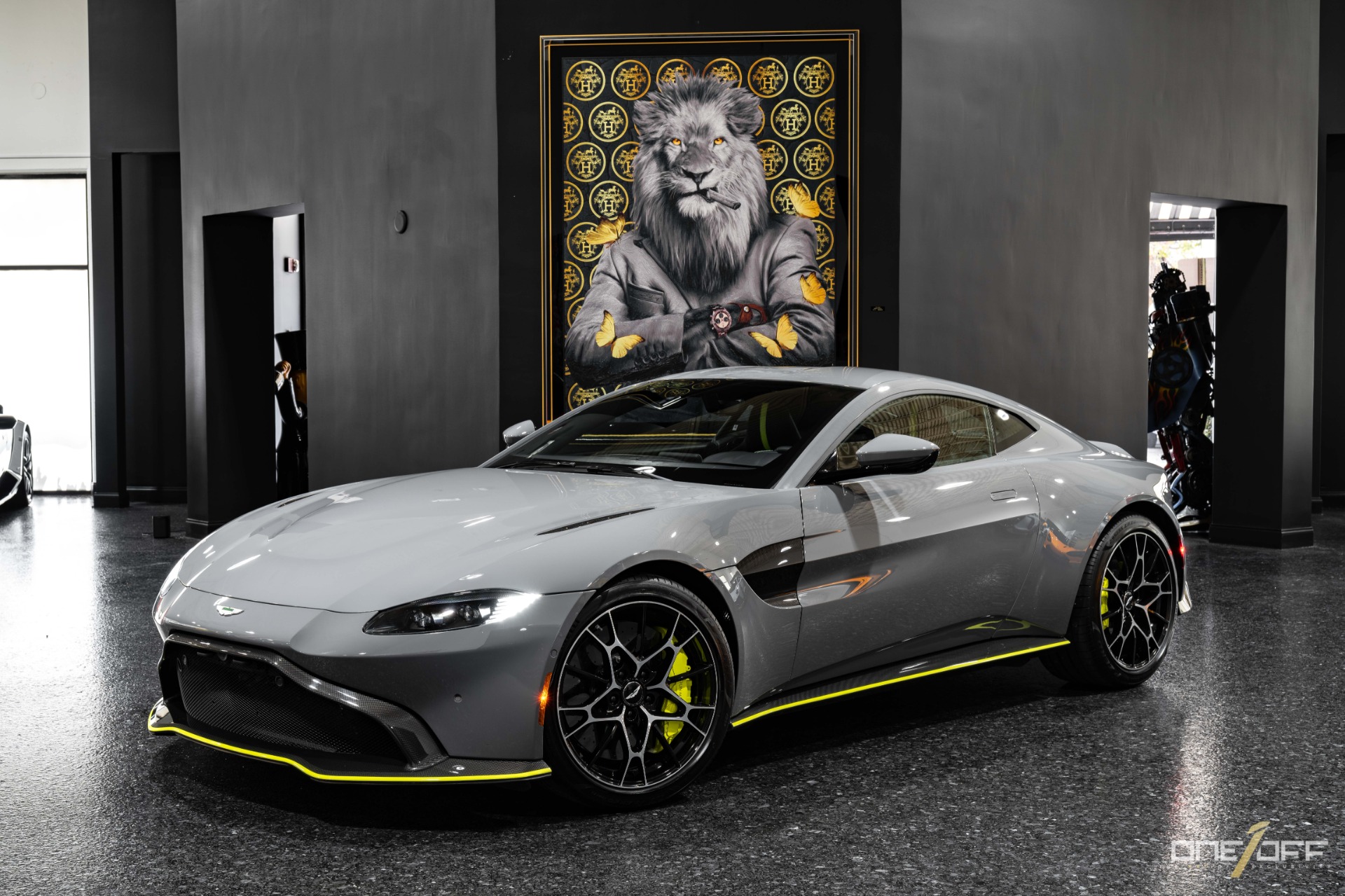 Used 2020 Aston Martin Vantage AMR Manual in China Grey w/ Carbon ...