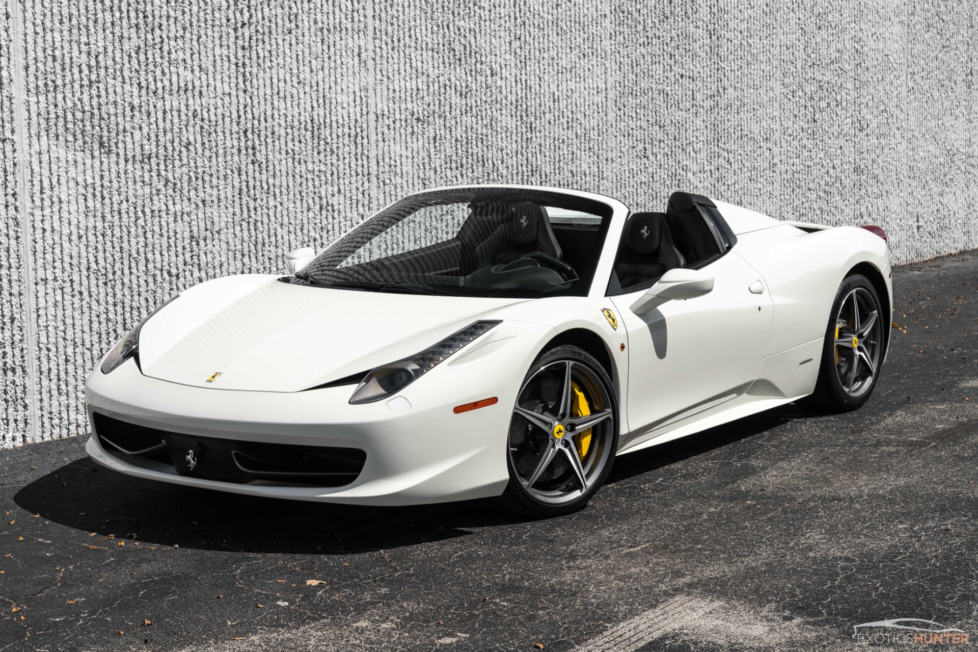 Used 2012 Ferrari 458 Spider w/ MASSIVE $332K MSRP Including FULL Carbon Interior For Sale ...