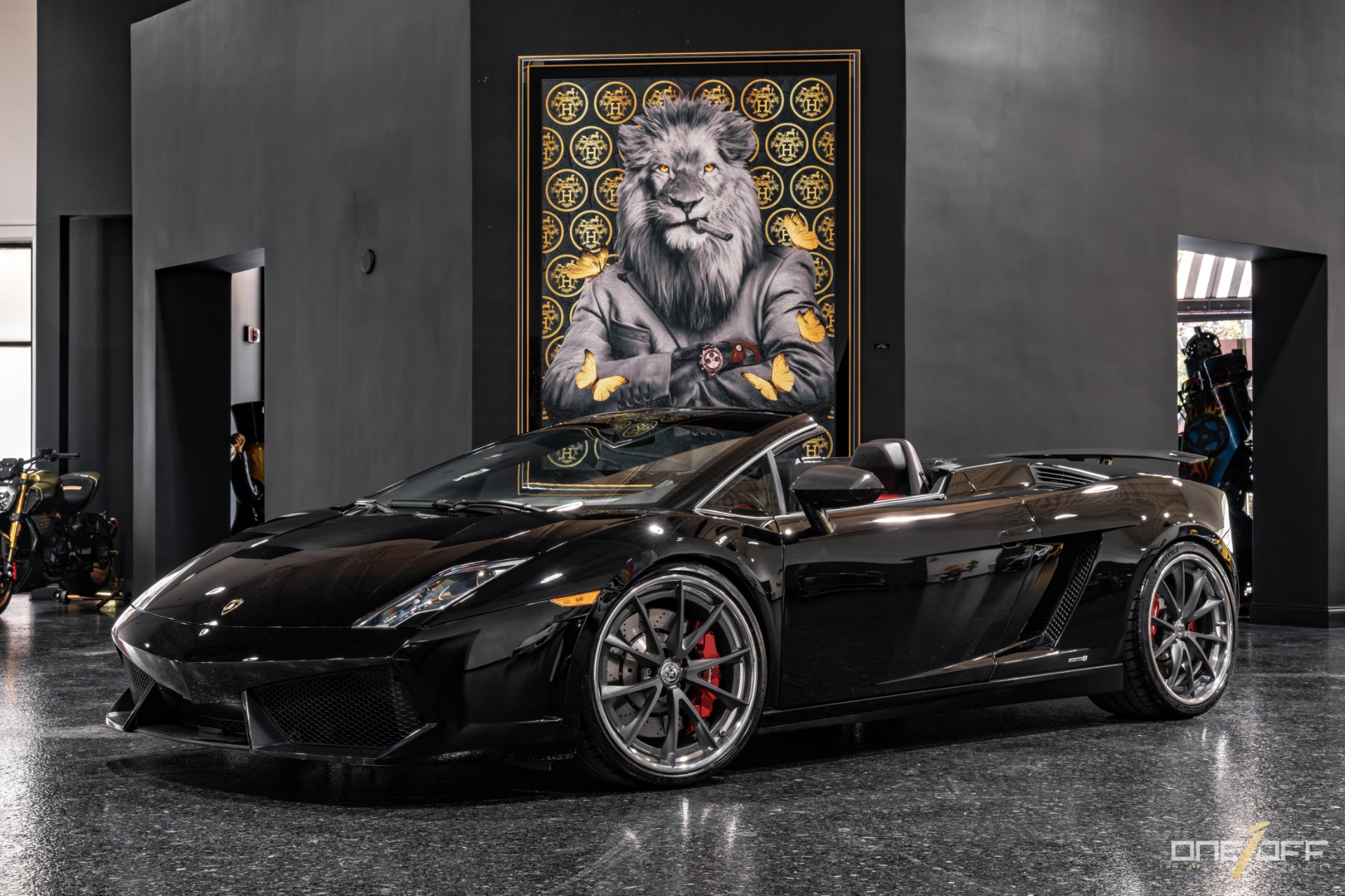 Lamborghini Gallardo Spyder Matte Black
