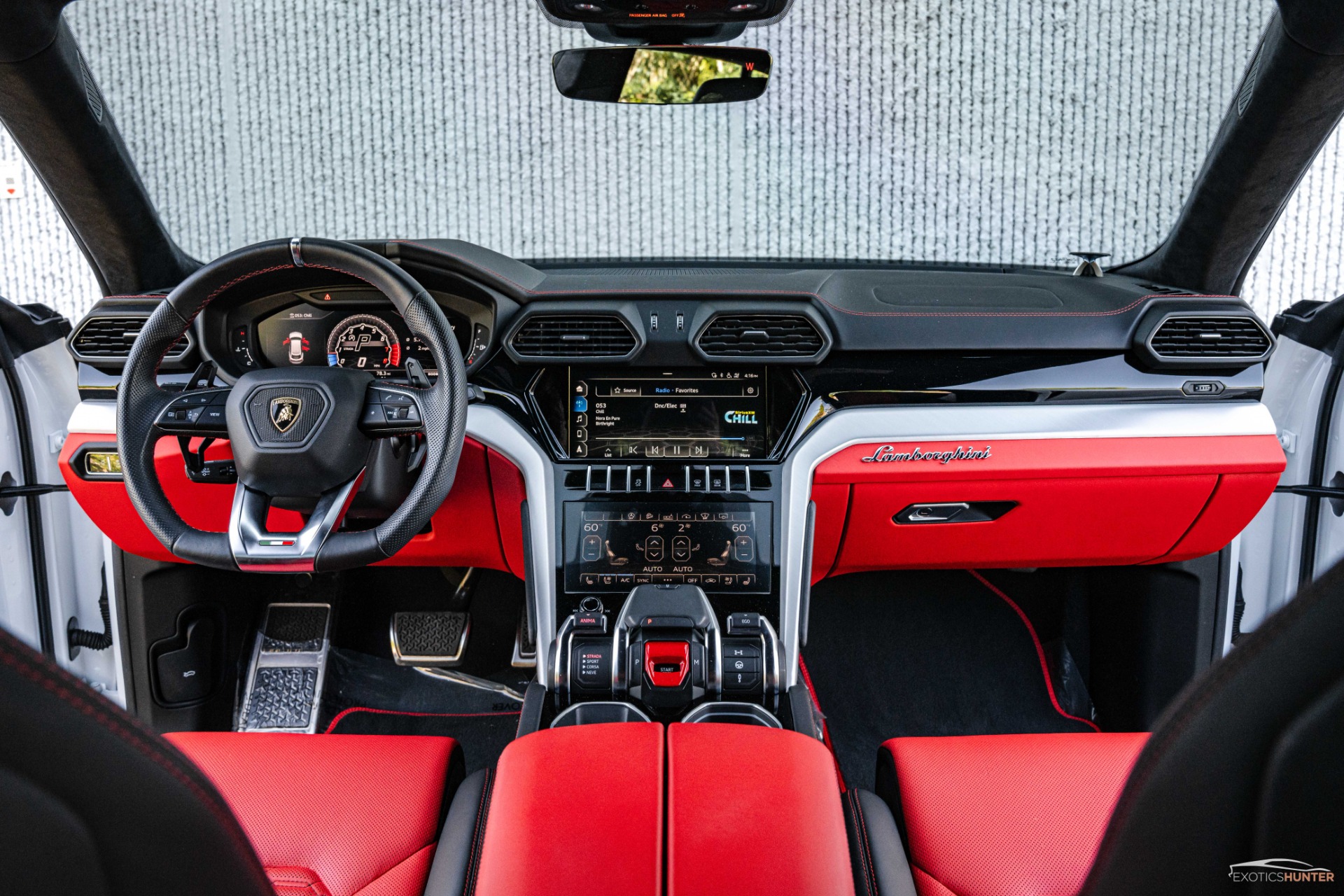 Interior Vermelho Lamborghini Urus Interior Vermelho Lamborghini Urus