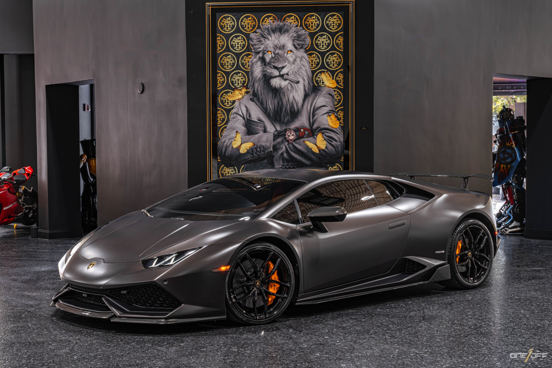 Used 2015 Lamborghini Huracan LP 610-4 Ad Personam Marrone Apus Matte ...