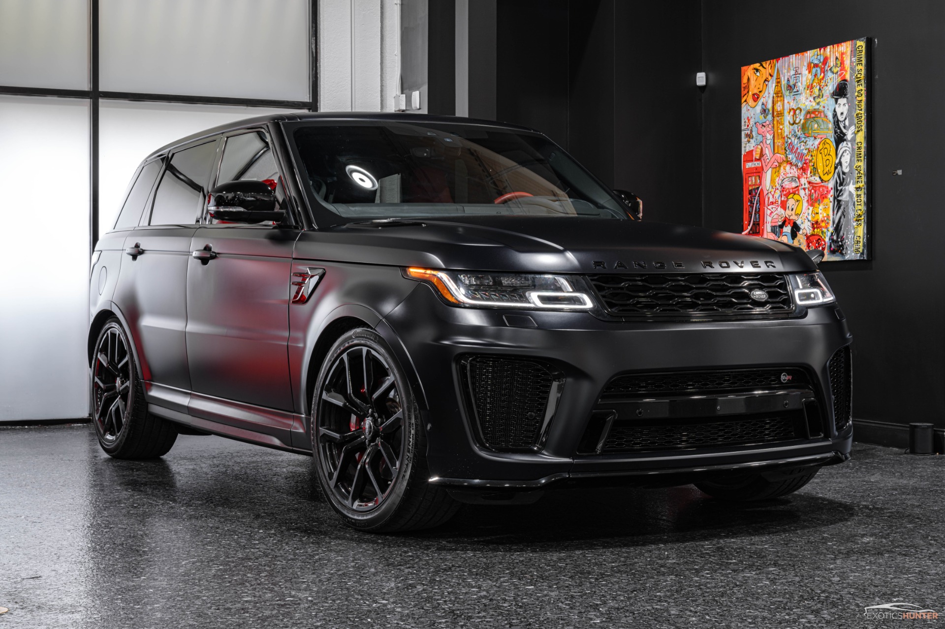Used 2020 Land Rover Range Rover Sport SVR in SVO Special Order Matte ...