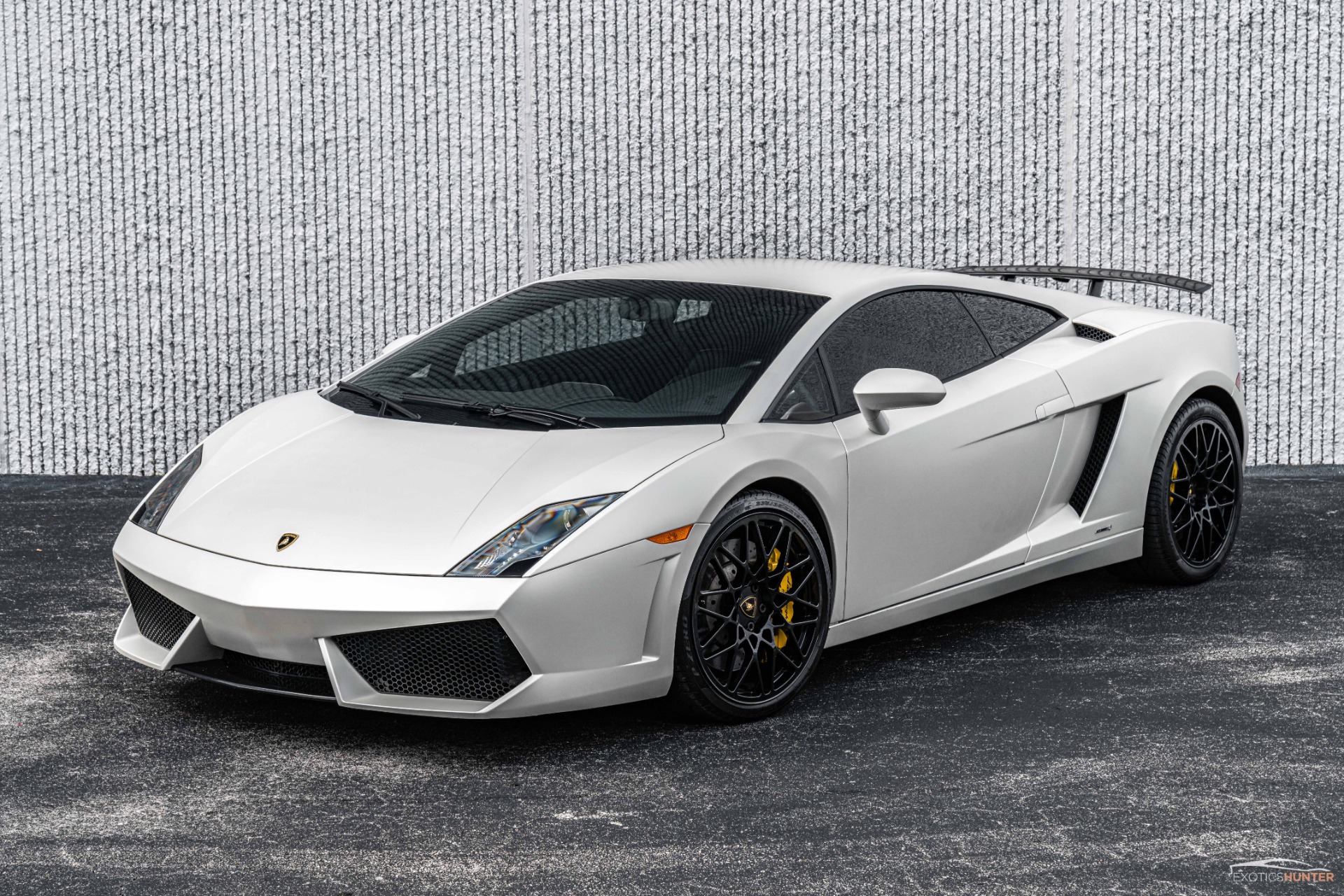 Used 2009 Lamborghini Gallardo LP560-4 Ad Personam Balloon White Matte Paint + FULL Stealth PPF ...