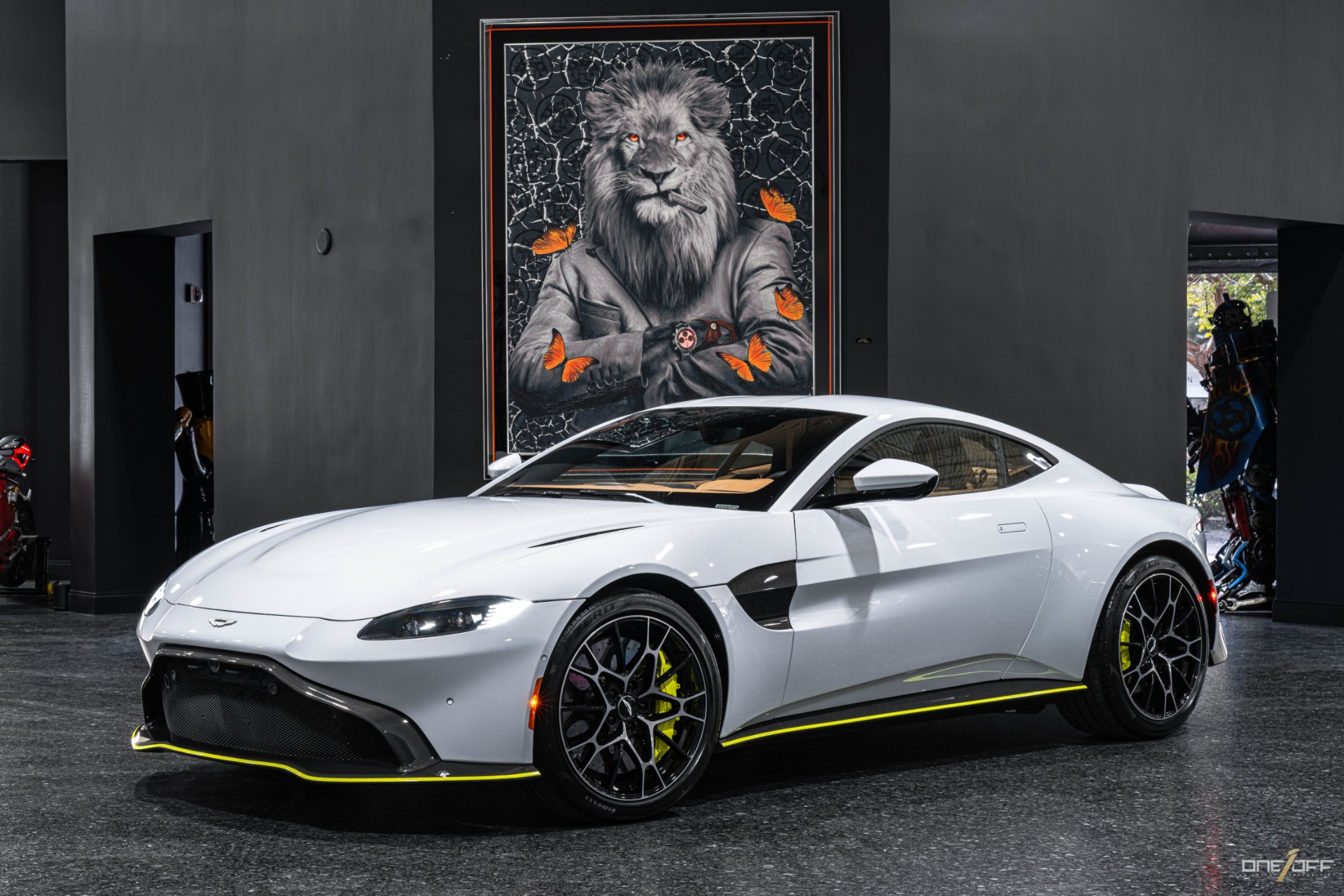 Used 2020 Aston Martin Vantage AMR SUPER RARE White Stone Paint, Tech ...