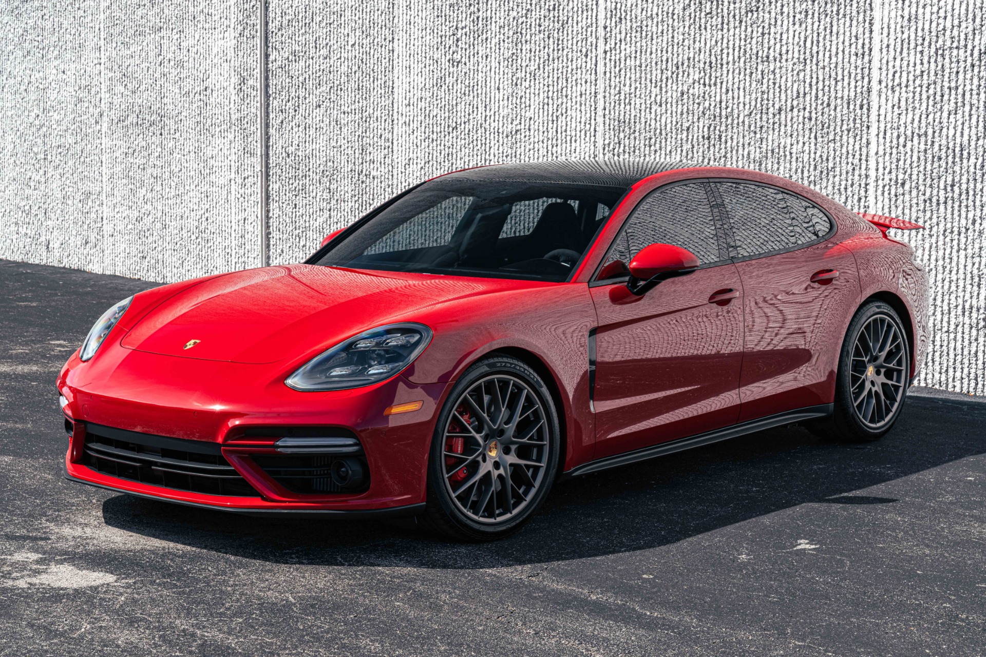 Used 2018 Porsche Panamera Turbo in Carmine Red w/ the Sport ...