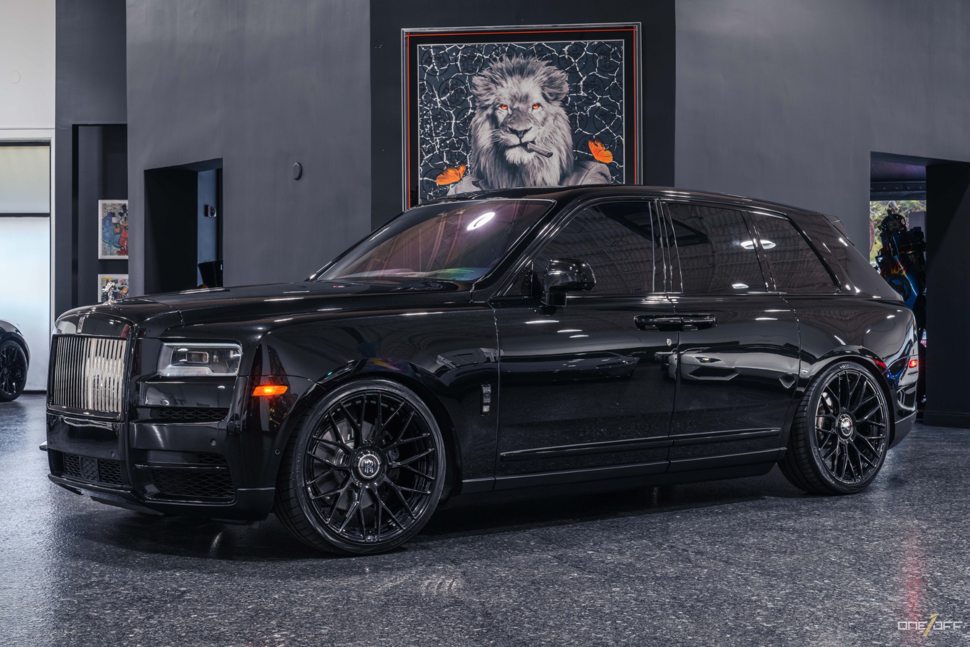 Used 2020 Rolls-Royce Cullinan on Anrky Wheels w/ Starlight + Picnic ...