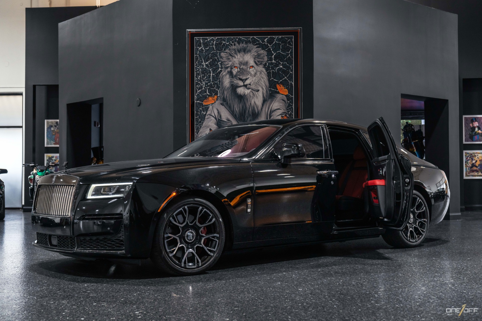 Used 2022 Rolls-Royce Black Badge Ghost $473K MSRP, Starlight + Rear ...