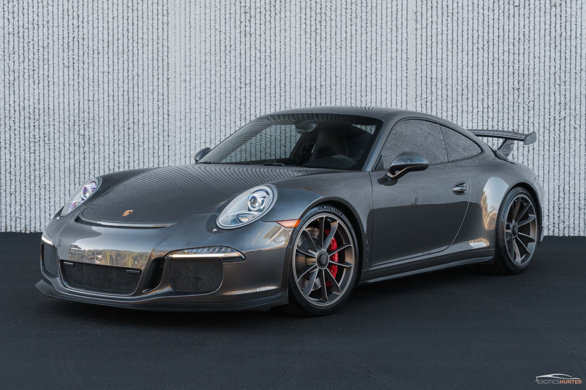Used 2016 Porsche 911 GT3 in Agate Grey w/ Sound Pack Plus + Sharkwerks ...