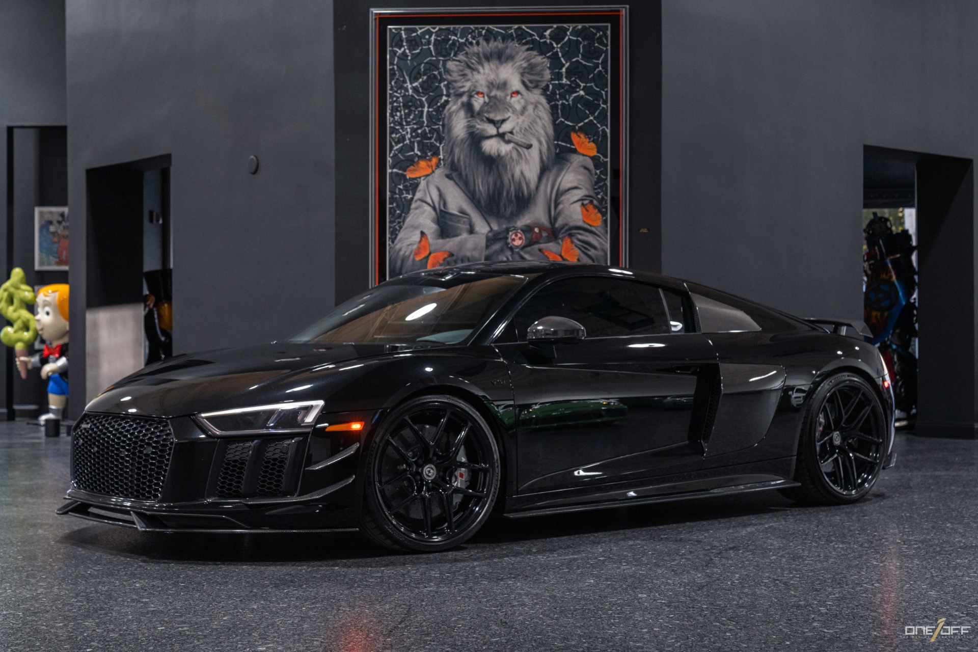 Used 2017 Audi R8 V10 Plus on HRE Wheels + Akrapovic Exhaust For Sale ...