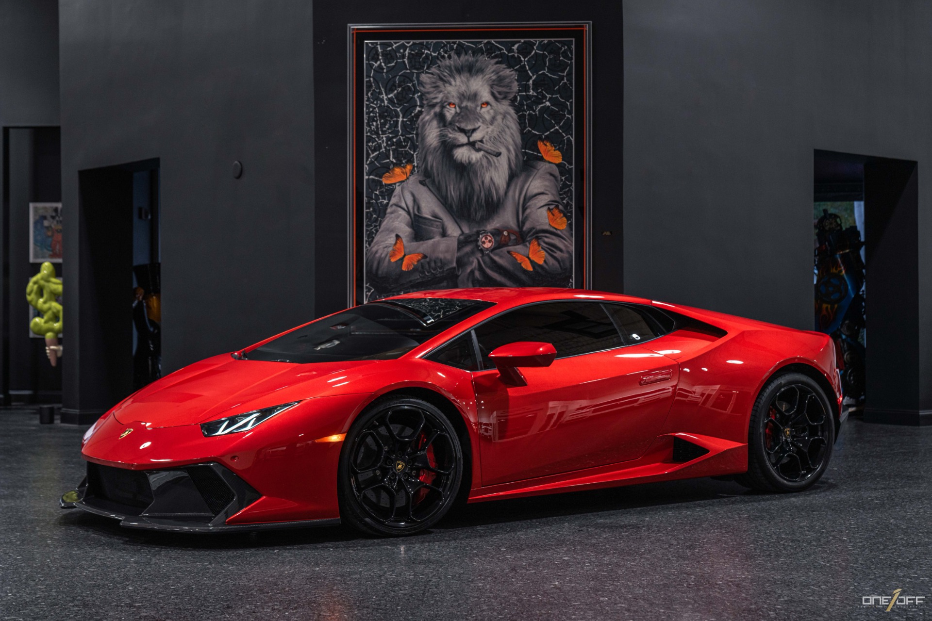 Used 2018 Lamborghini Huracan LP 610-4 in Rosso Bia Paint w/ TEB, Front ...