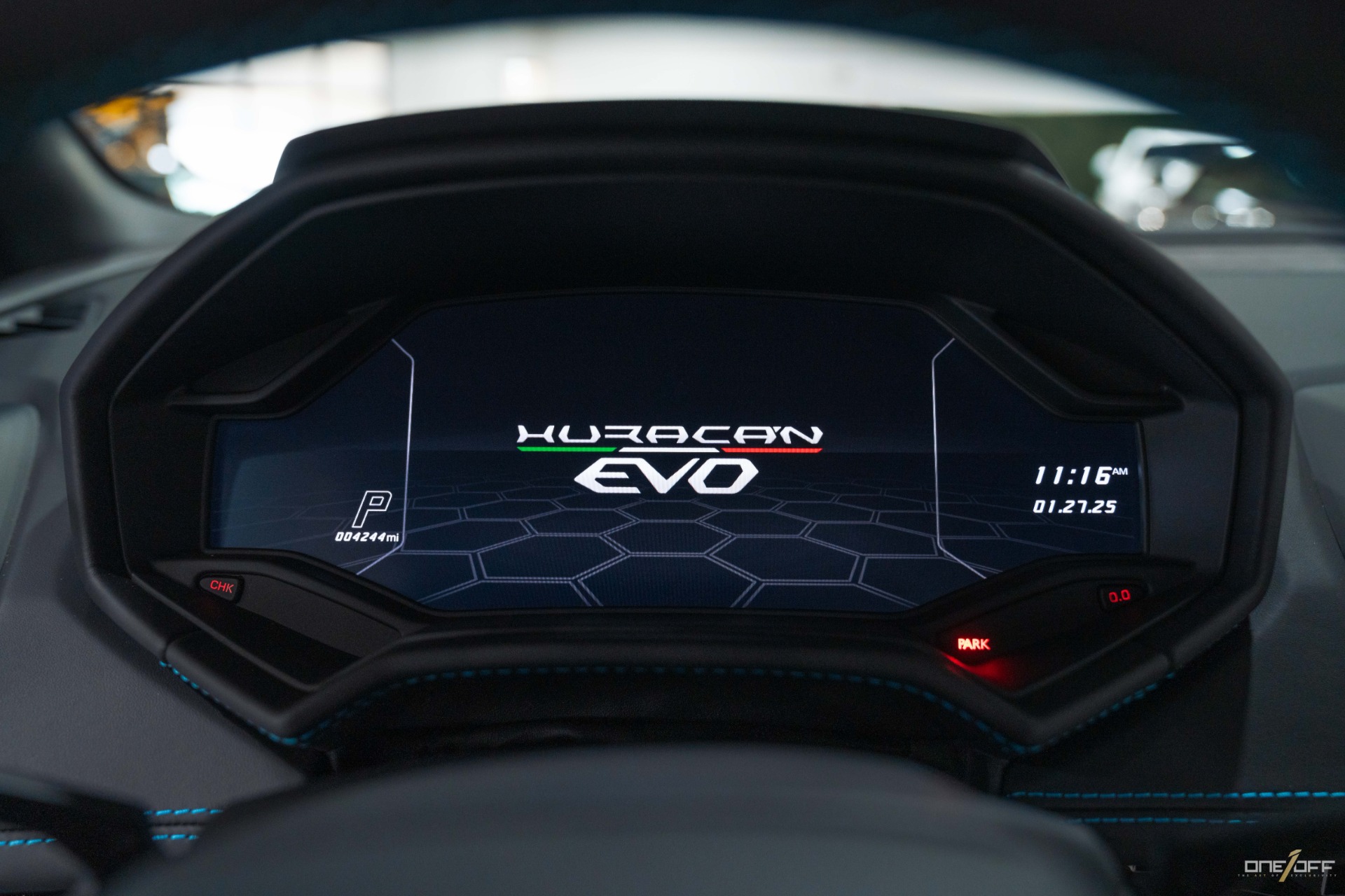 Lamborghini Huracan Evo Speedometer