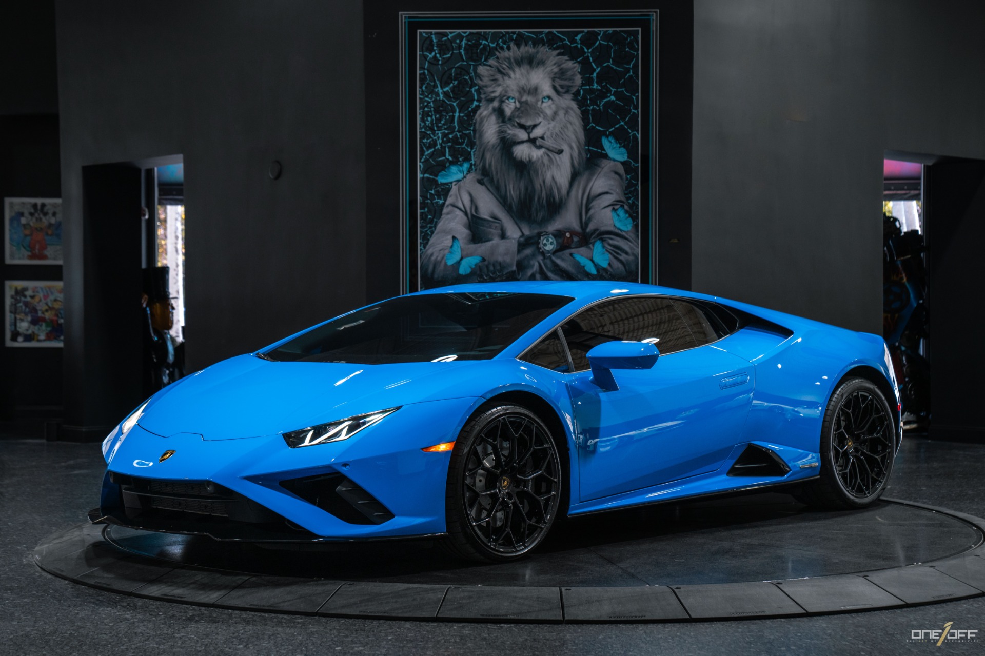 Used 2021 Lamborghini Huracan EVO Ad Personam Blu Le Mans For Sale ...