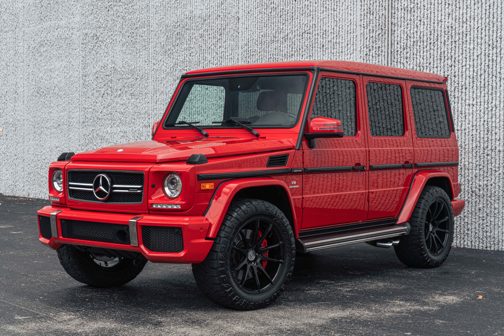Used 2017 Mercedes-Benz G-Class AMG G 63 on HRE Forged Wheels + Designo ...