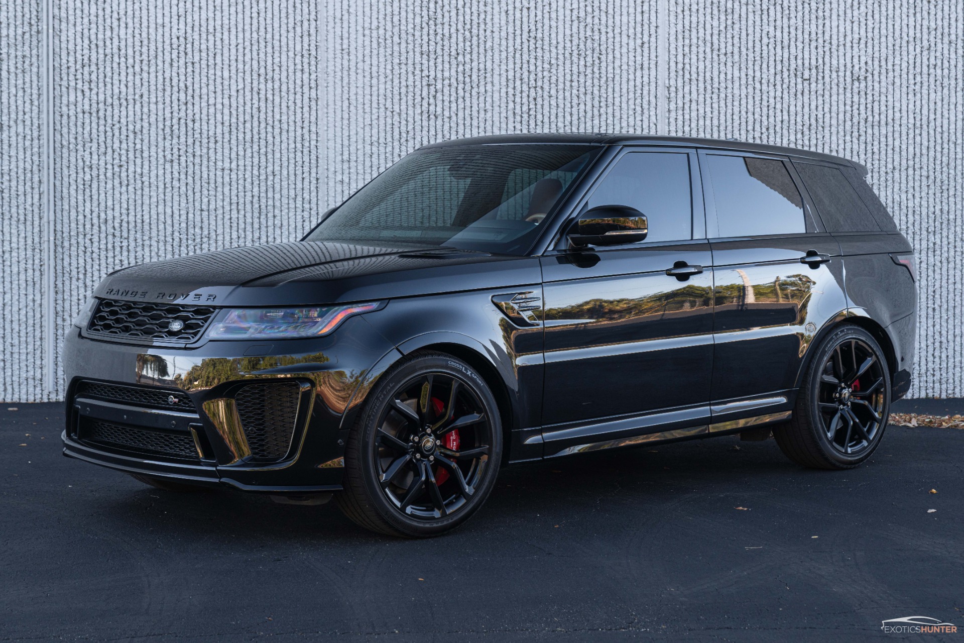 Used 2022 Land Rover Range Rover Sport SVR in Santorini Black Metallic ...