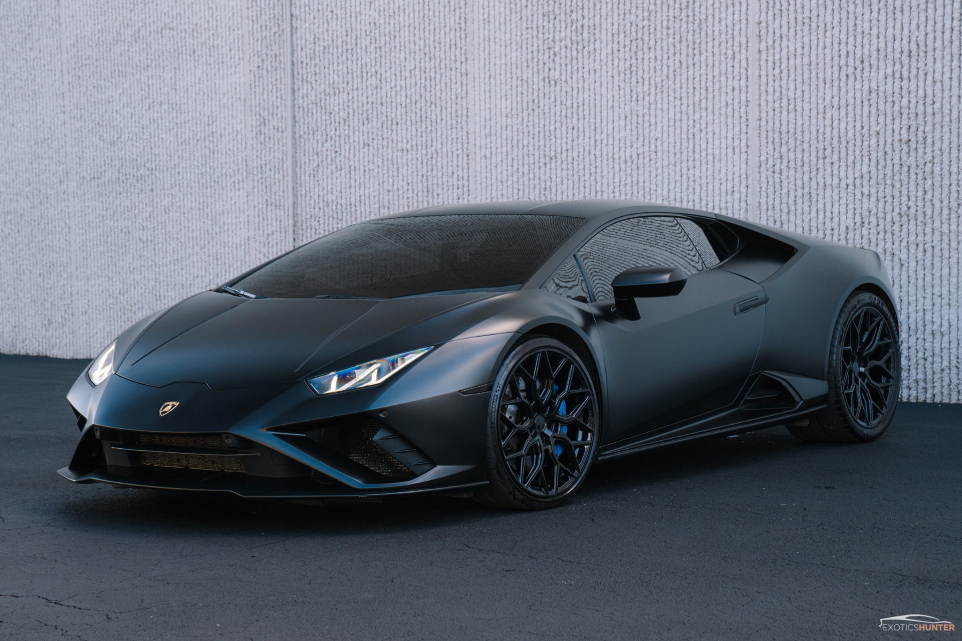 Used 2020 Lamborghini Huracan EVO in Nero Helena w/ FULL Stealth PPF ...