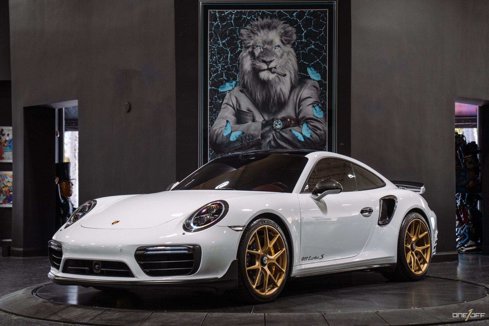 Used 2018 Porsche 911 Turbo S HUGE $239K MSRP, Exterior Carbon Pack ...