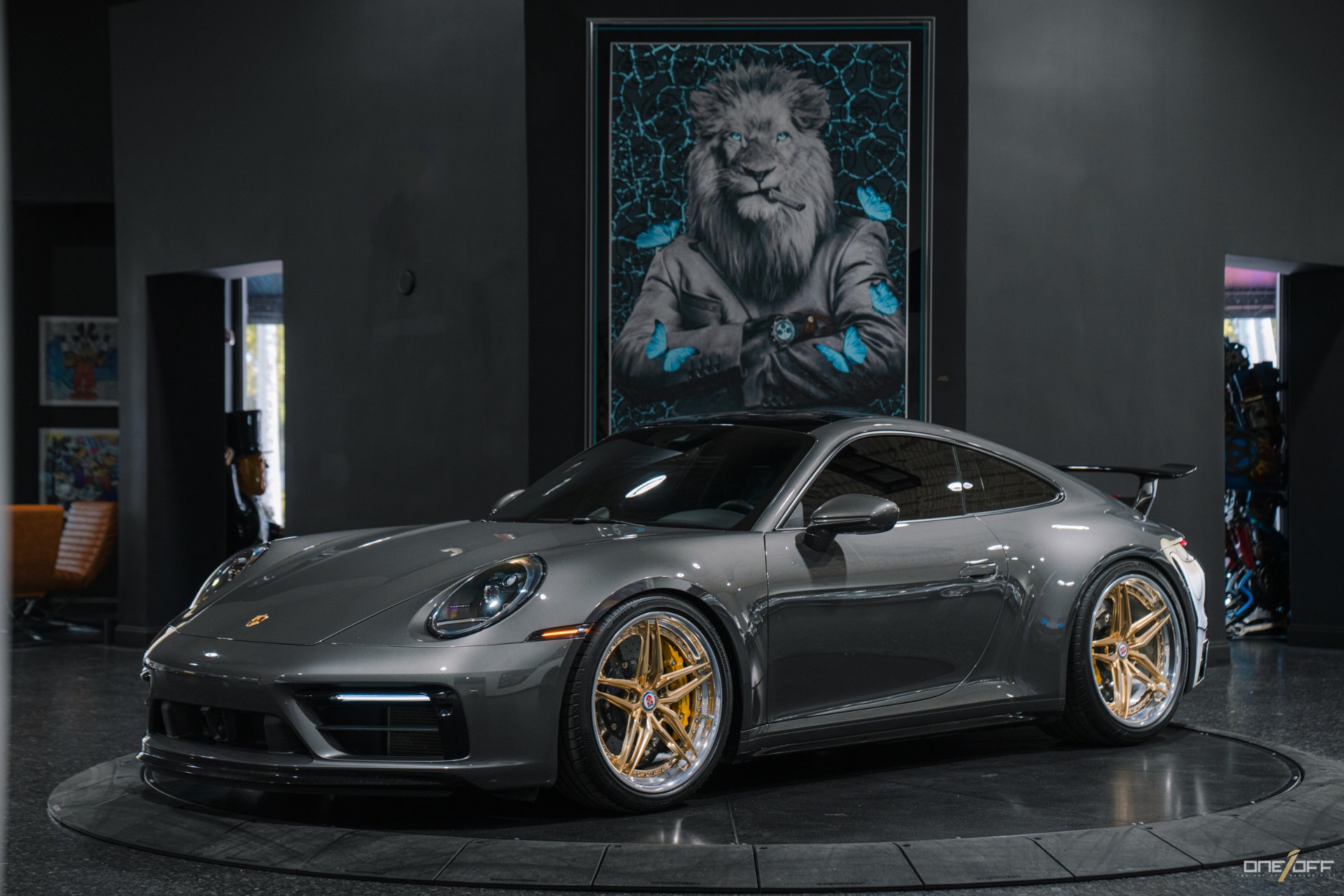 Used 2021 Porsche 911 Carrera 4S on HRE Wheels FACTORY Aerokit, CCBs ...