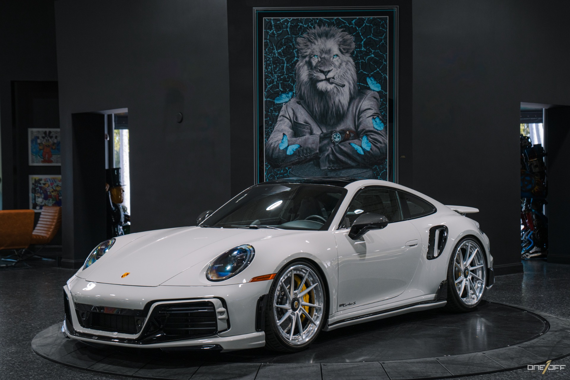 Used 2022 Porsche 911 Turbo S Chalk Paint $80k Full Techart Build ...