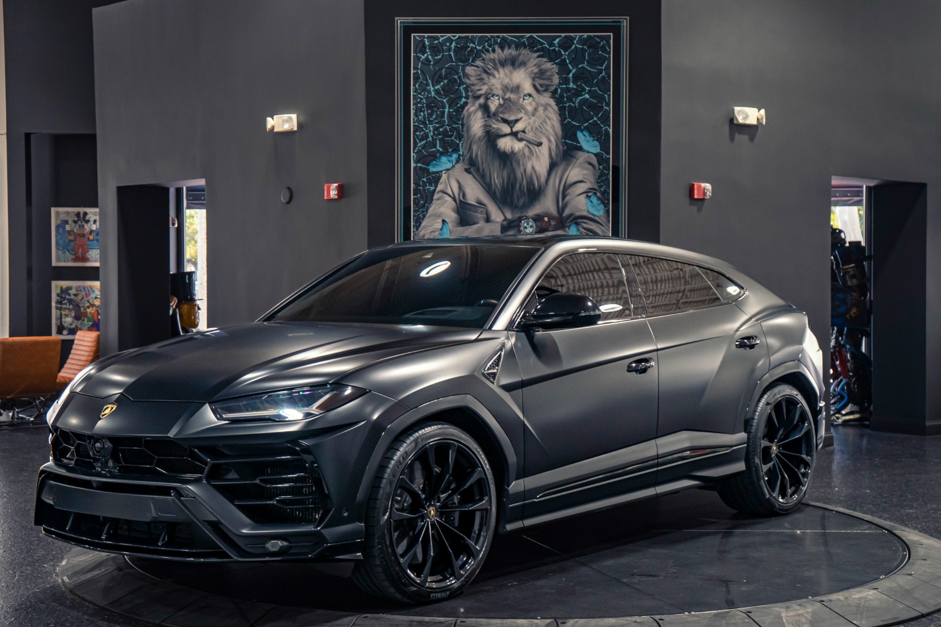 Used 2019 Lamborghini Urus Full Stealth PPF w/ Bang & Olufsen Advanced ...