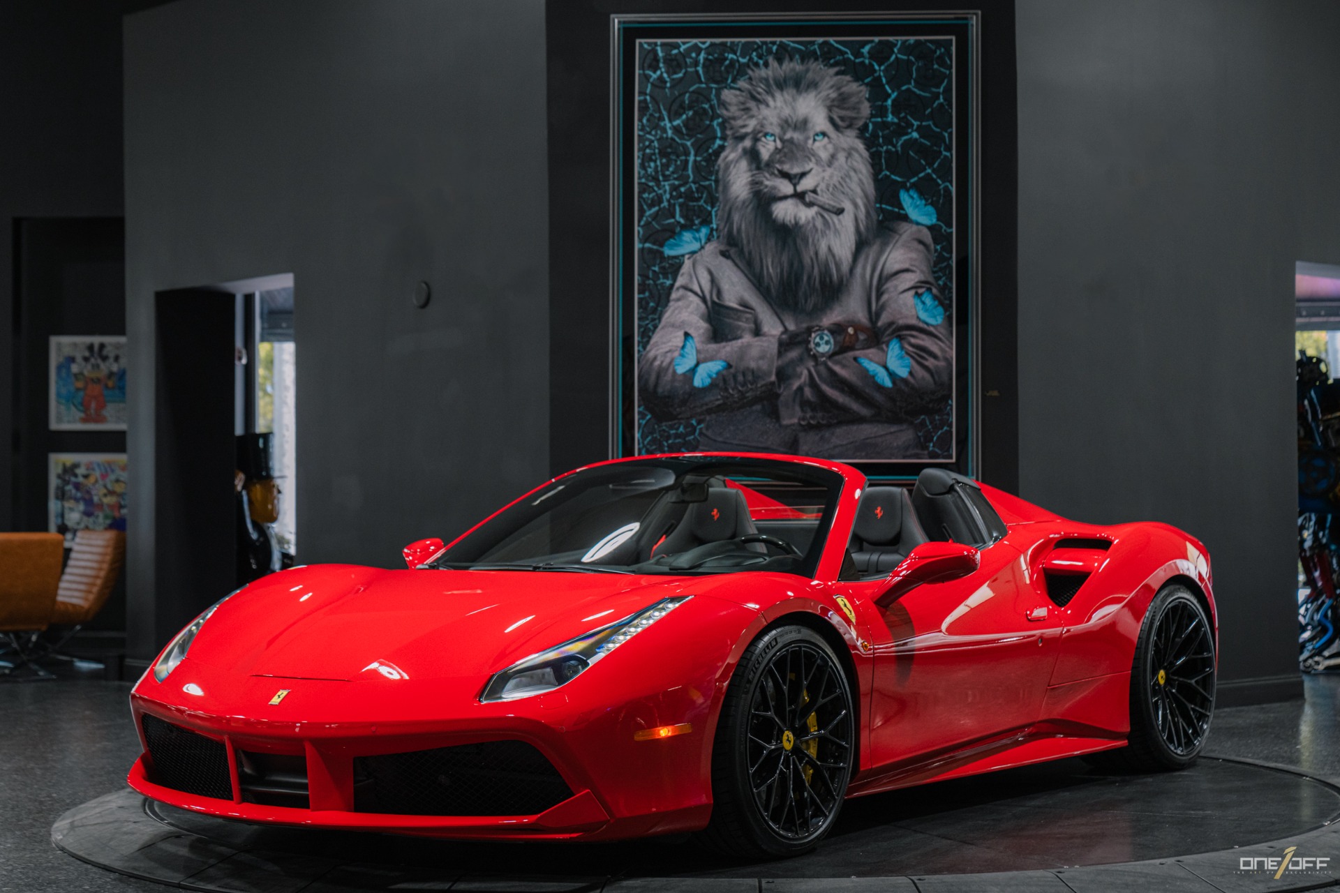 Used 2018 Ferrari 488 Spider $346K MSRP, Daytona Race Seats, Anrky ...