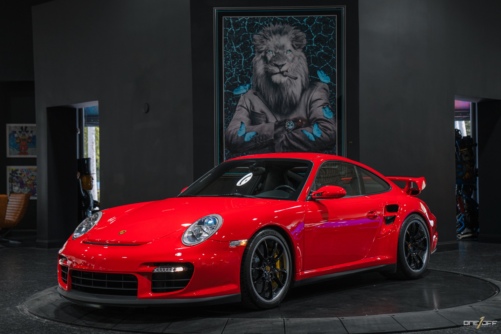 Used 2008 Porsche 911 GT2 Collector Grade Guards Red w/ Carbon Interior ...