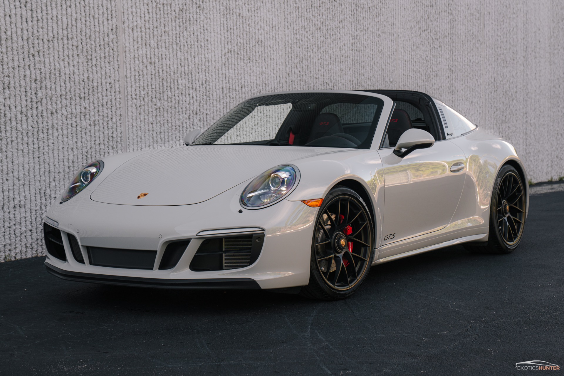 Used 2018 Porsche 911 Targa 4 GTS in Chalk with GTS Interior Pack + PDK ...