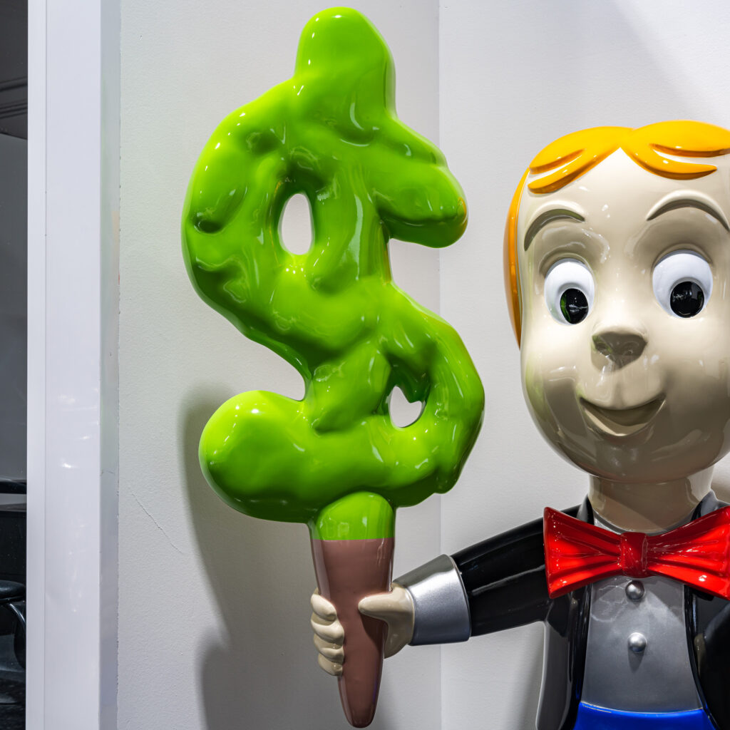 Blonde Boy Melting - Laura Curiel Original Sculpture - Exotics Hunter